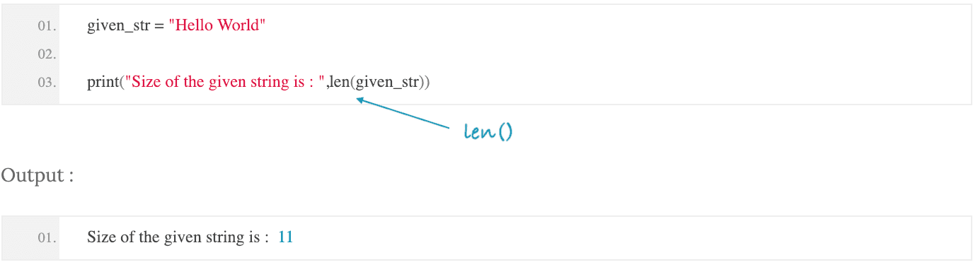 How To Find The Length Of A String In Python CodeVsColor