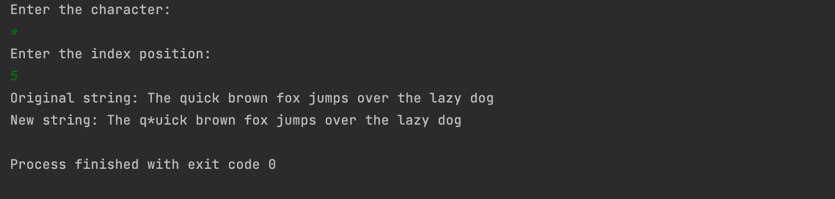 Java Program To Add Characters To The Middle Of A String CodeVsColor