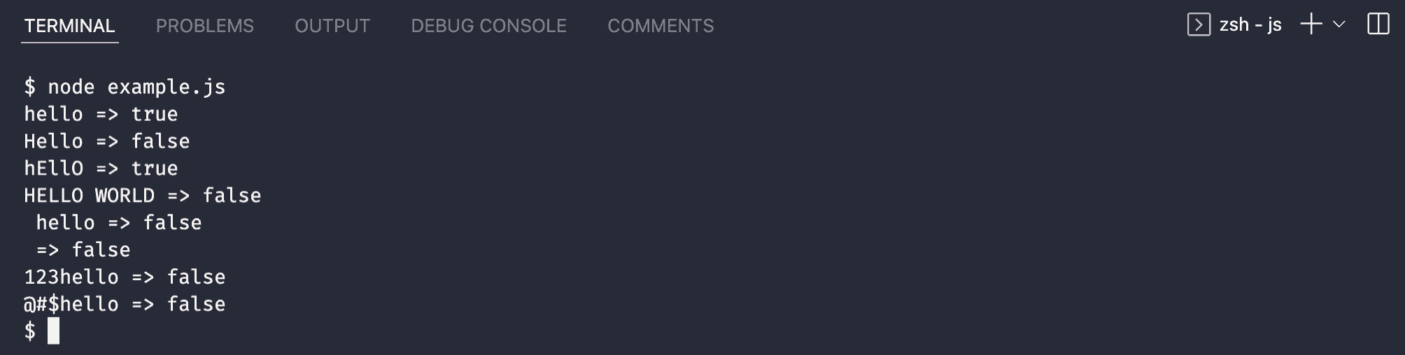 4 JavaScript Program To Check If The First Character Of A String Is In Lower Case Or Not 