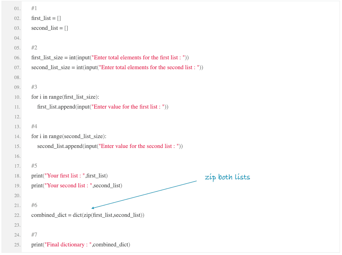 How To Create A Dictionary From Two Lists In Python CodeVsColor