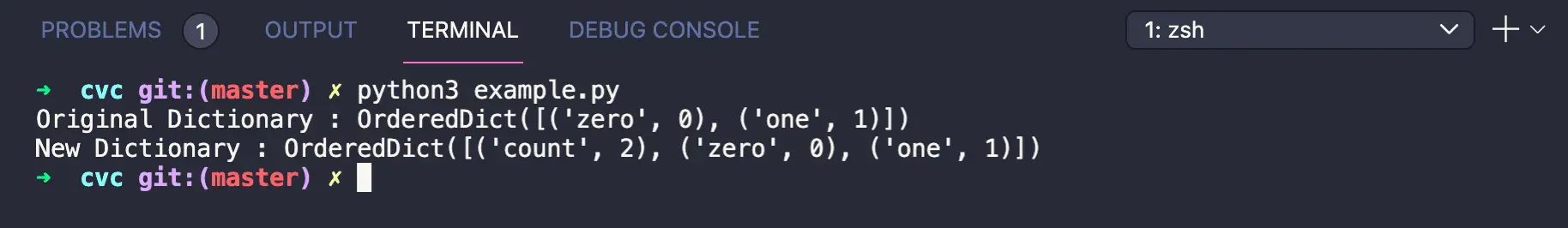 How To Insert An Item To The Start Of An Ordered Dictionary In Python CodeVsColor