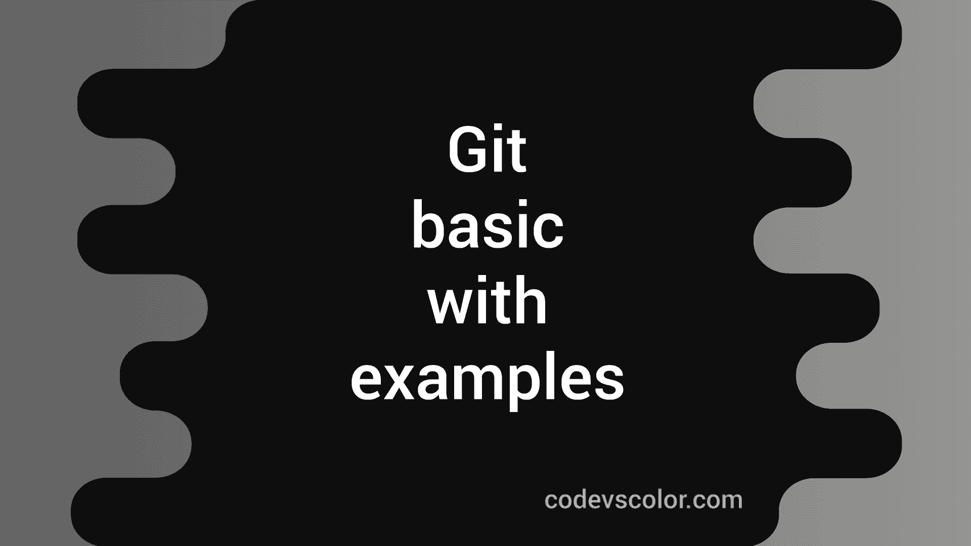 Git Tutorial - Part 1( Basics of Git ) - CodeVsColor