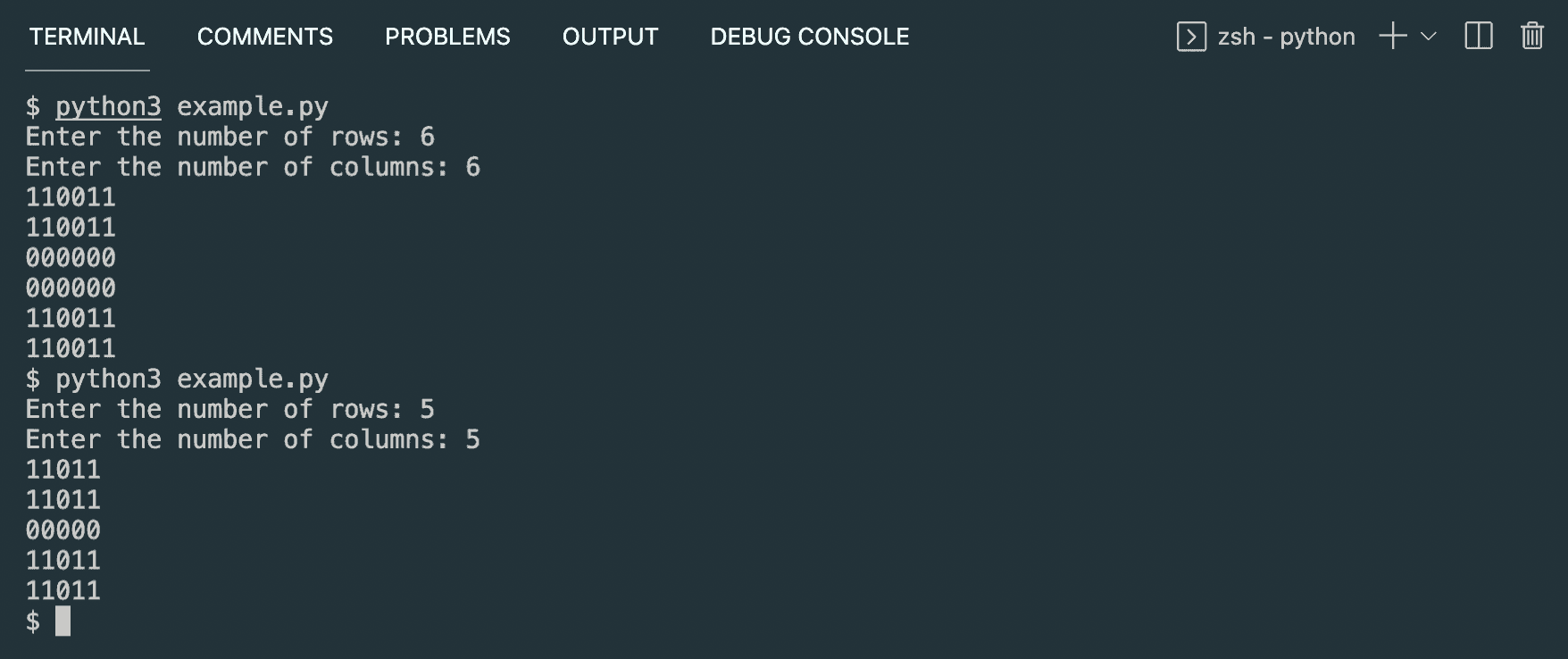 Python Program To Print A Box Pattern With Plus At The Center CodeVsColor