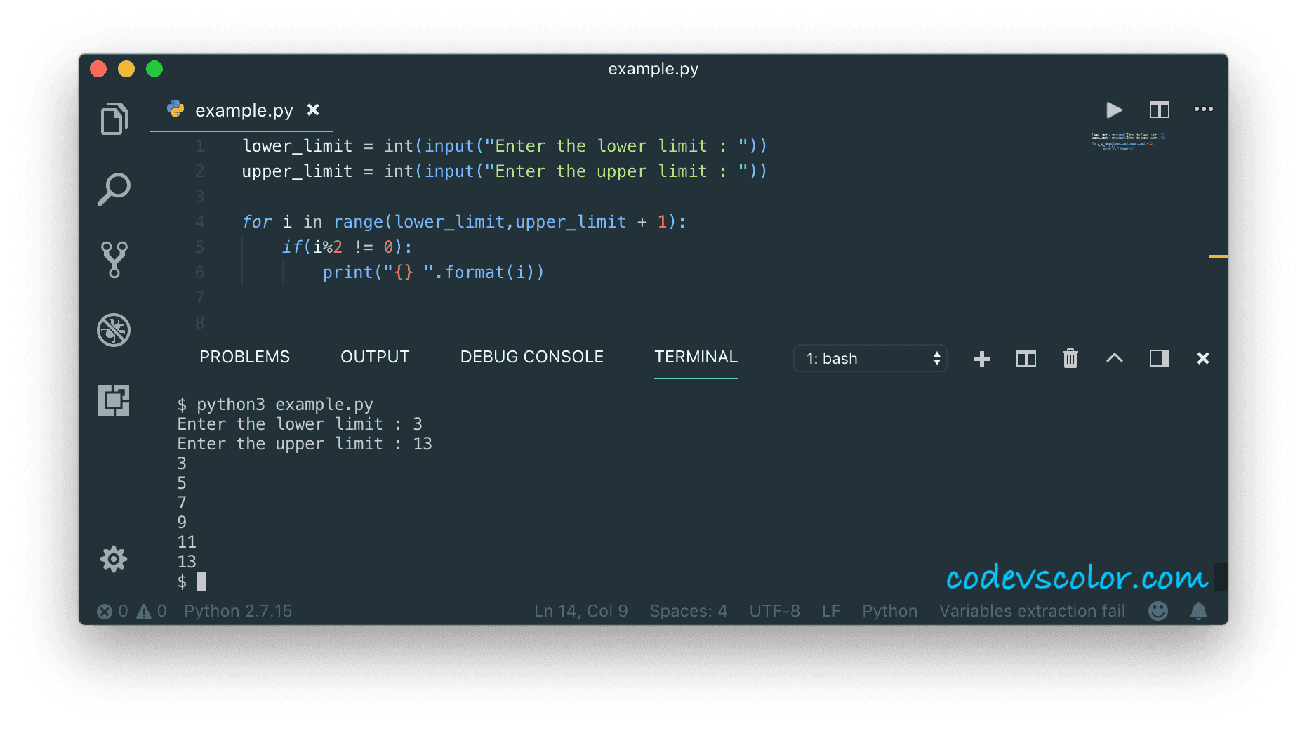 How To Print Odd Numbers In Python Vrogue co