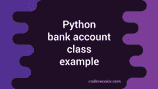 Write a python Bank account class with withdraw/deposit features ...