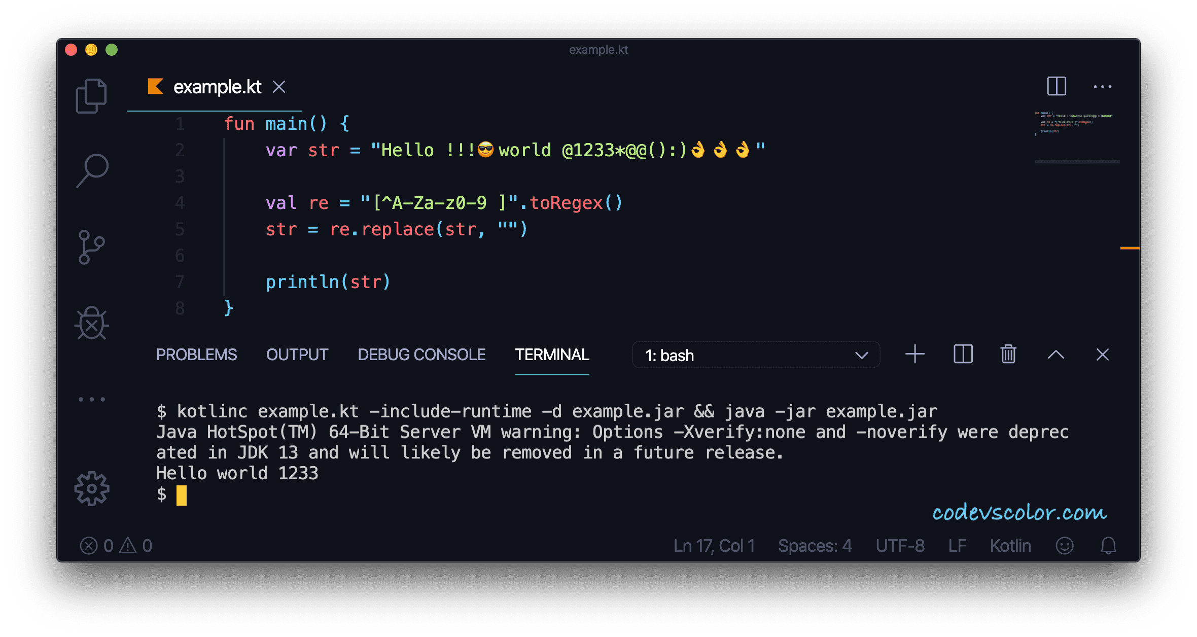 So Depresivni Nevropatija Prerok Kotlin Remove Character From String 
