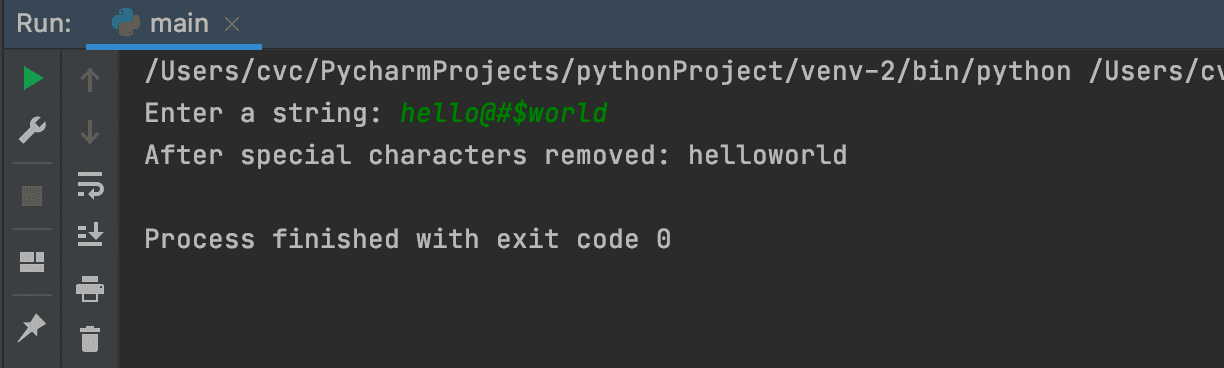 Python Program To Remove Special Characters From A String CodeVsColor
